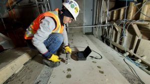 Non-destructive Testing of Concrete Foundations