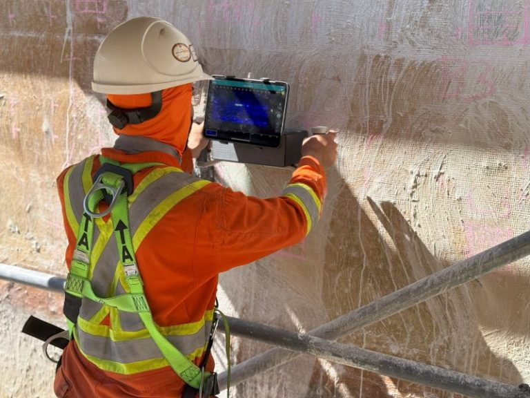 Non-Destructive Testing for Water Treatment Plant Rehabilitation